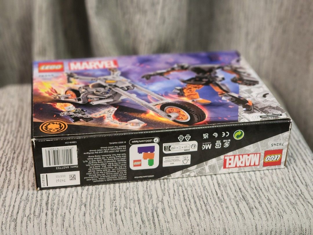 LEGO 76245 Marvel Ghost Rider Mech and Bike Building Toy Set, Hobbies ...
