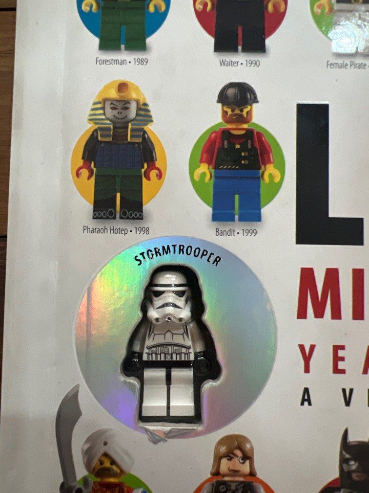 LEGO Minifigure A Visual History Hardcover Book 1978-2013 Includes 3 Minifigures, Hobbies & Toys ...