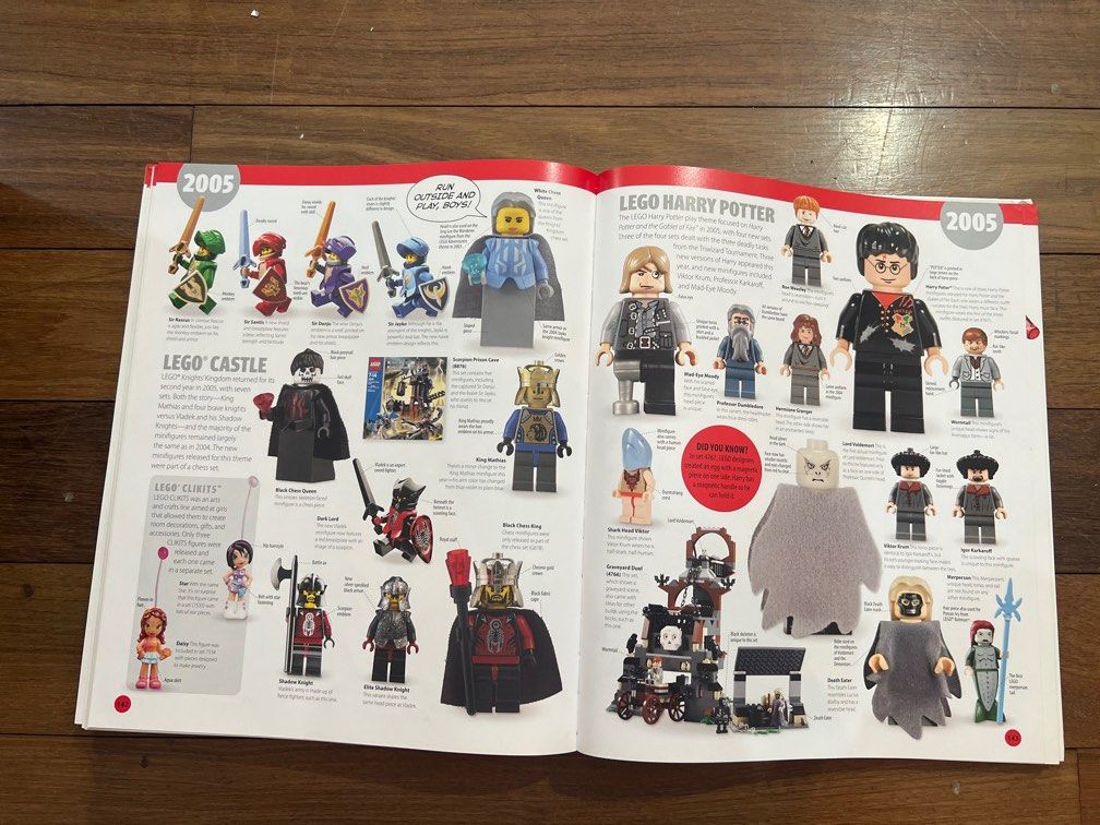LEGO Minifigure A Visual History Hardcover Book 1978-2013 Includes 3 Minifigures, Hobbies & Toys ...
