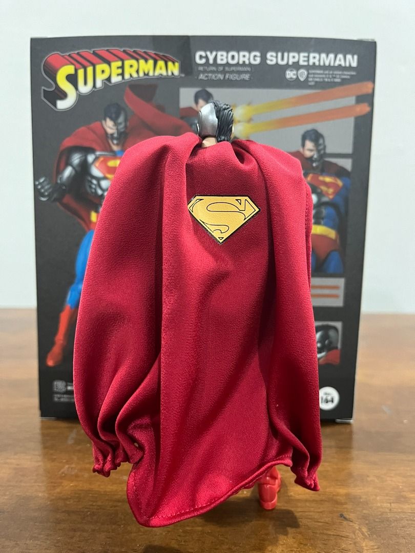 Medicom Mafex Cyborg Superman Return of Superman DC comics BIB, Hobbies ...