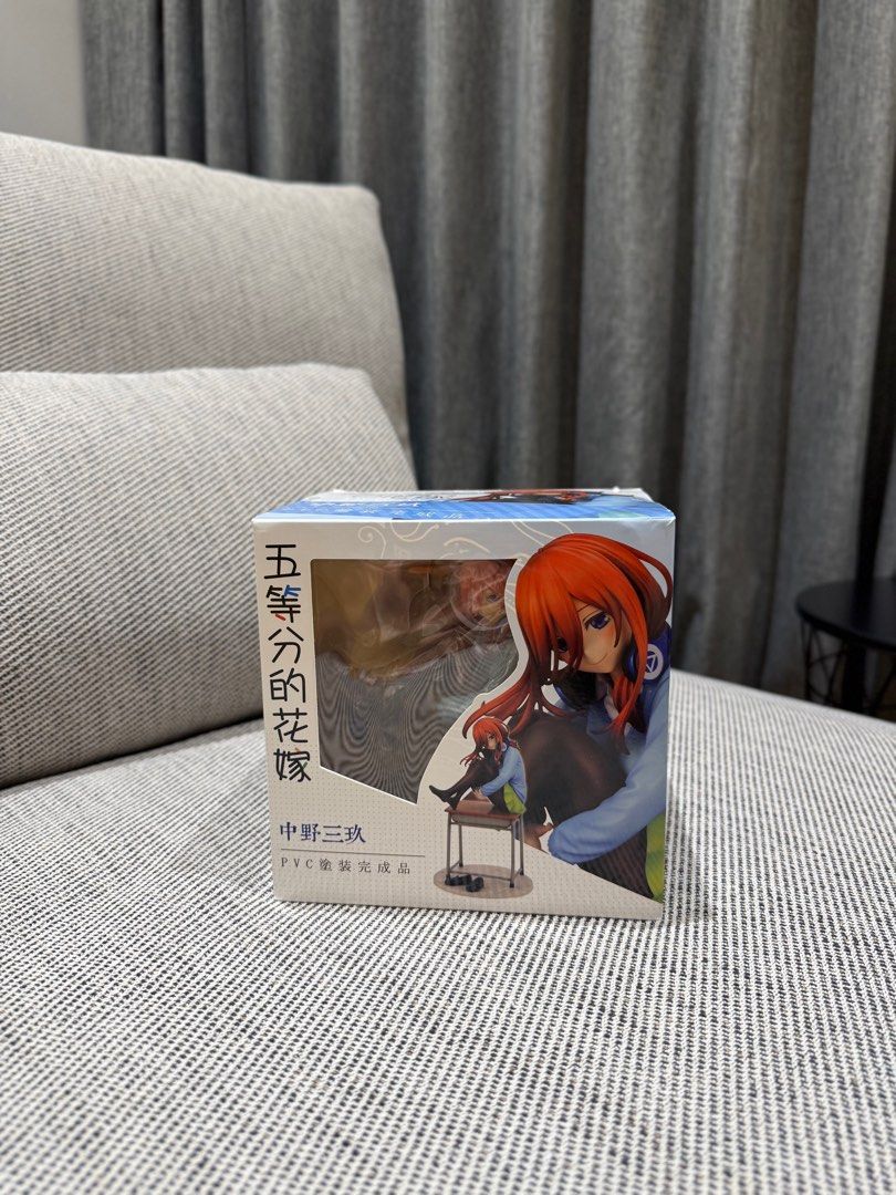 Miku Nakano PVC Desk Figure, Hobbies & Toys, Toys & Games on Carousell