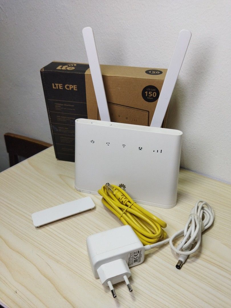 Modified WIFI Modem Router B310 with antenna, Computers & Tech, Parts ...