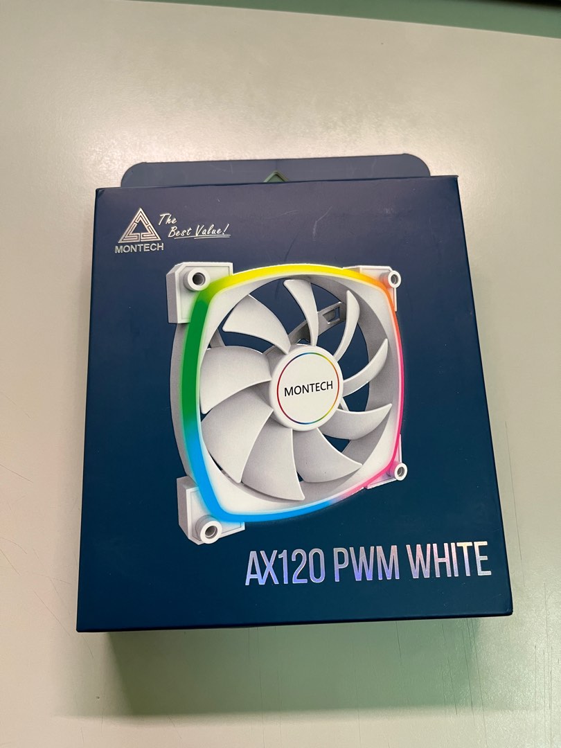 Montech 君主 AX120/RX 120 PWM | ARGB 風扇 ｜正向扇, 電腦及科技產品, 電腦周邊產品, 電腦周邊產品在旋轉拍賣