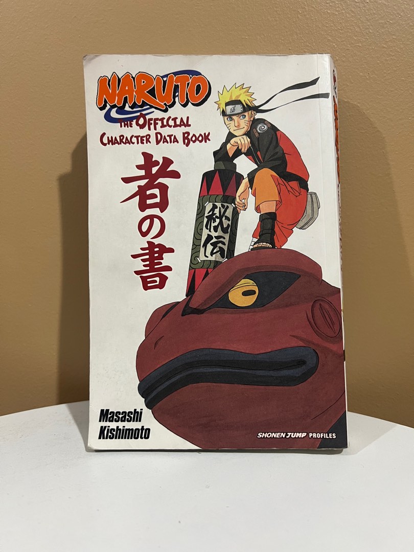 Naruto The Official Character Data Book Manga Anime, Hobbies & Toys ...