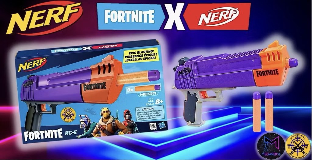 Nerf Fortnite HC-E Mega Dart Blaster, Hobbies & Toys, Toys & Games on ...