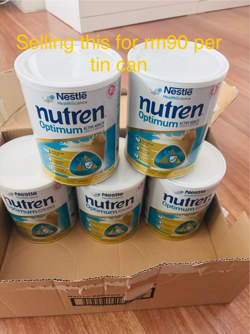 Nutren optimum, Health & Nutrition, Health Supplements, Vitamins ...