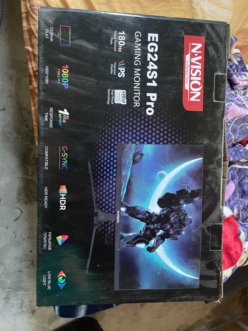 NVISION EG24S1 Pro Gaming Monitor, Computers & Tech, Desktops on Carousell