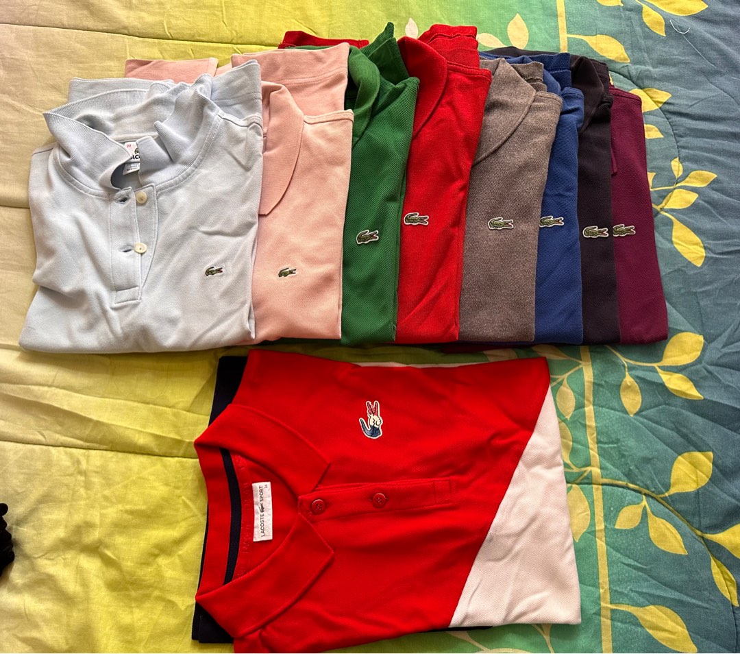 Og Lacoste Polo shirts for women, Men's Fashion, Tops & Sets, Tshirts & Polo Shirts on Carousell