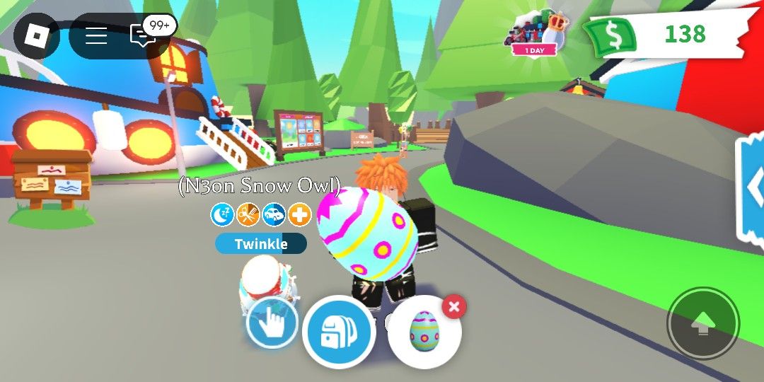 Old rare adopt me patterns egg (not hatchable egg, it's food), Video ...