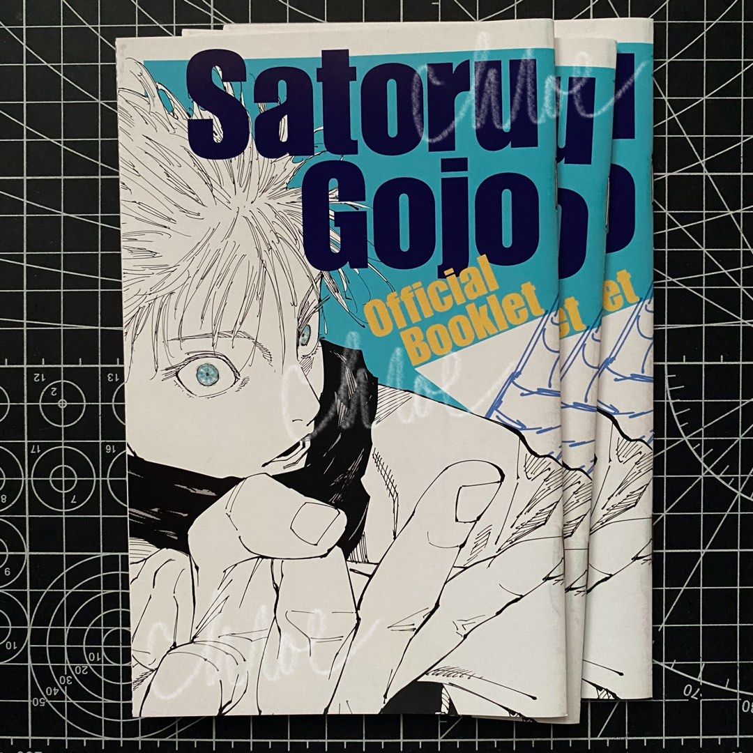 [ON-HAND] JJK Jujutsu Kaisen Jump GIGA Summer 2024 Gojo Satoru Booklet ...