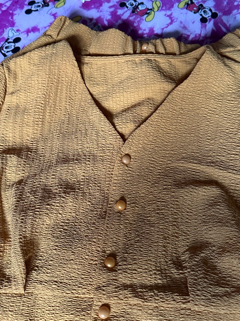 Original shein used once Mustard color, Women's Fashion, Dresses & Sets ...