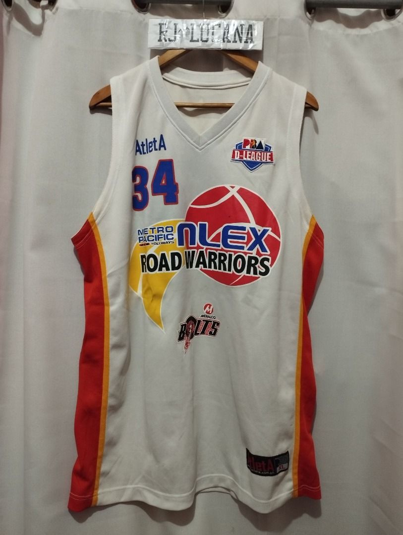 PBA D-League game worn jersey Nlex Road Warriors and signed jersey ...