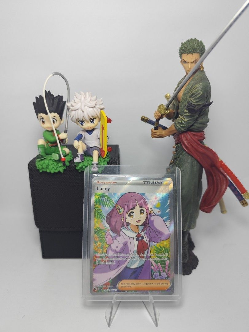 Pokemon card - Lacey - Full Art Secret Rare - Stellar Crown, Hobbies ...