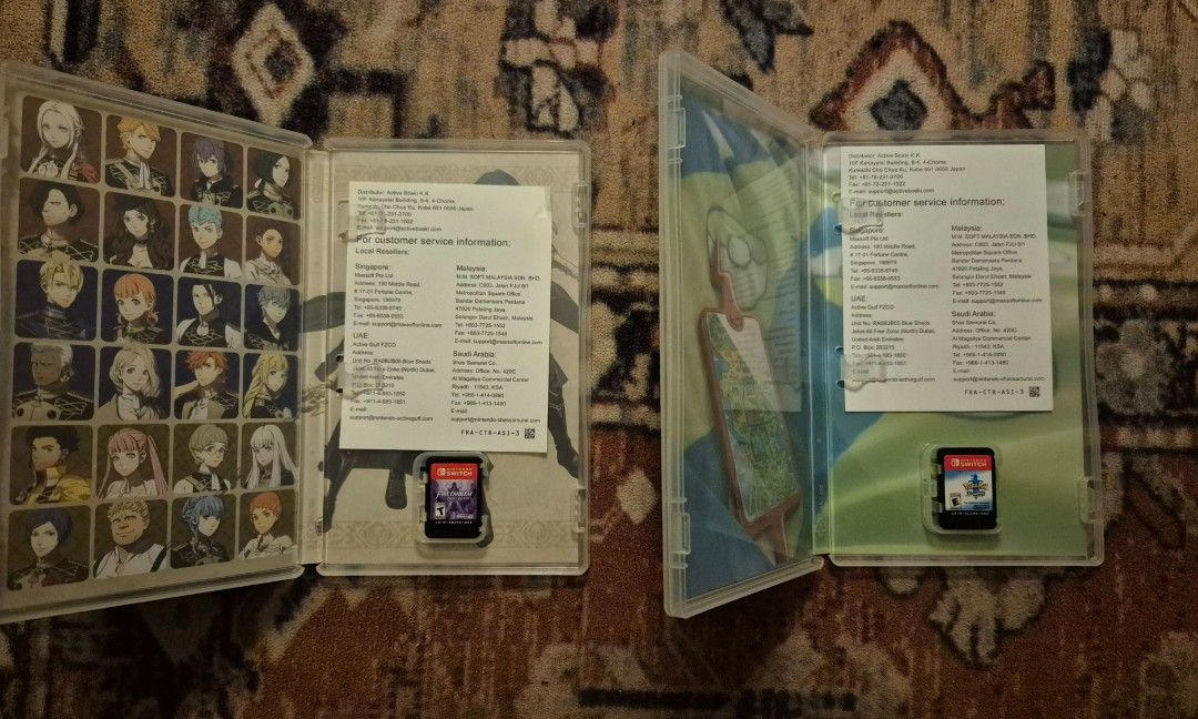 Pokemon Sword & Fire Emblem Three House Nintendo Switch, Video Gaming ...