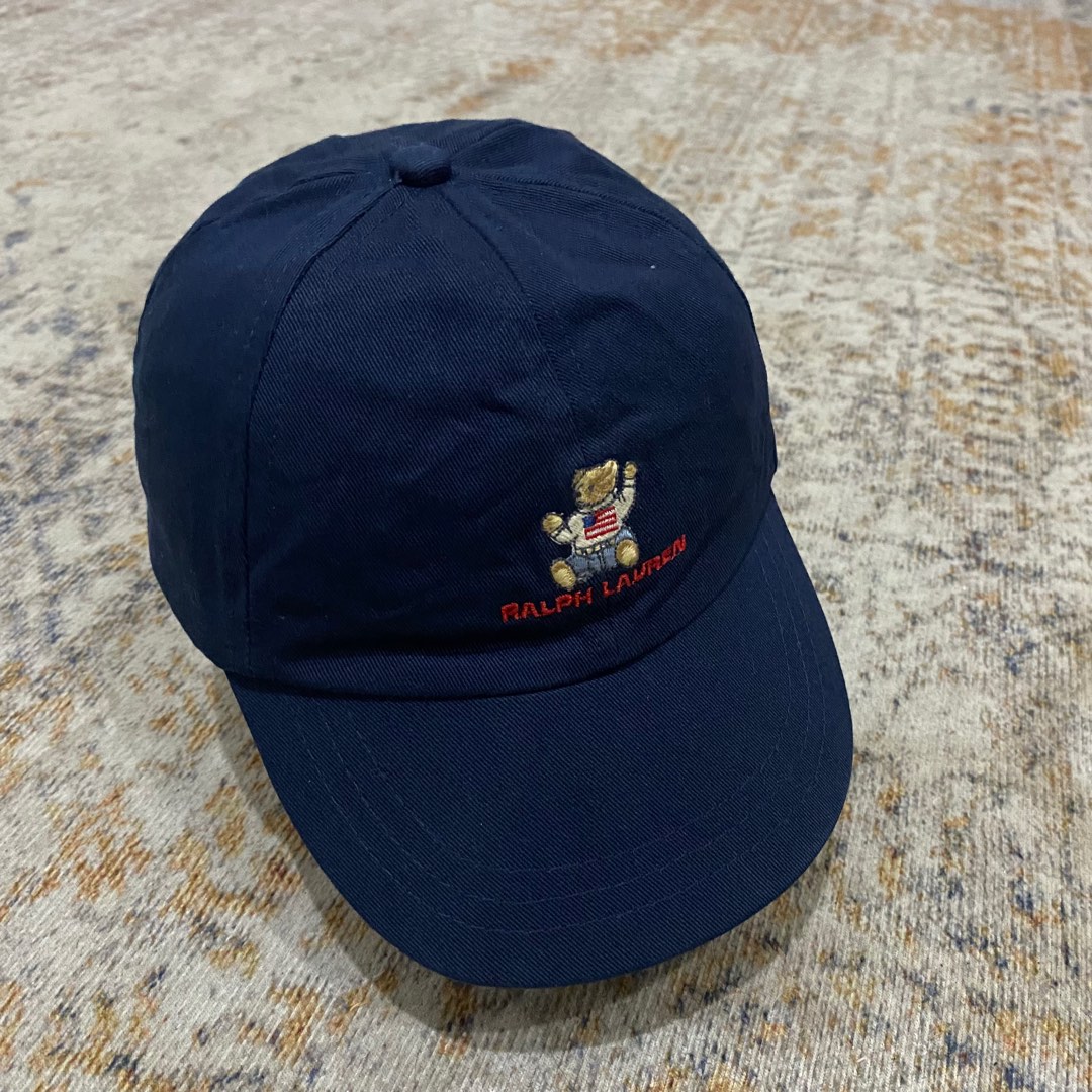 POLO BEAR RALPH LAUREN CAP KIDS, Fesyen Pria, Aksesoris, Topi di Carousell