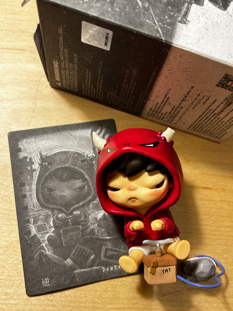 Popmart HIRONO - Destroy, Hobbies & Toys, Toys & Games on Carousell