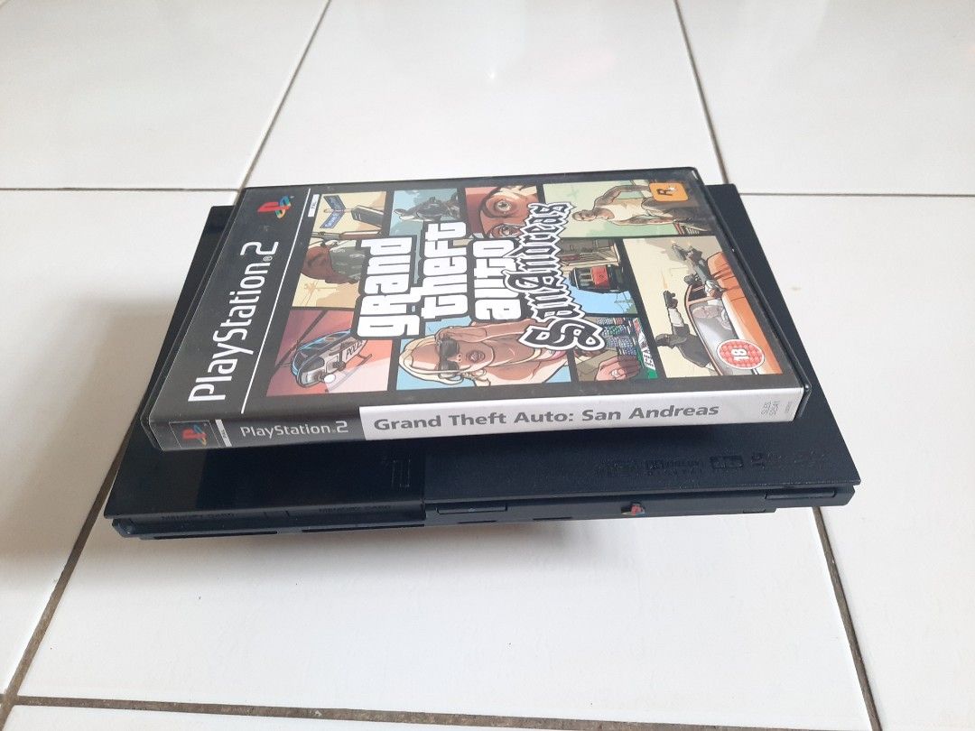 PS2 PlayStation 2 Grand Theft Auto San Andreas (Original), Video Gaming ...