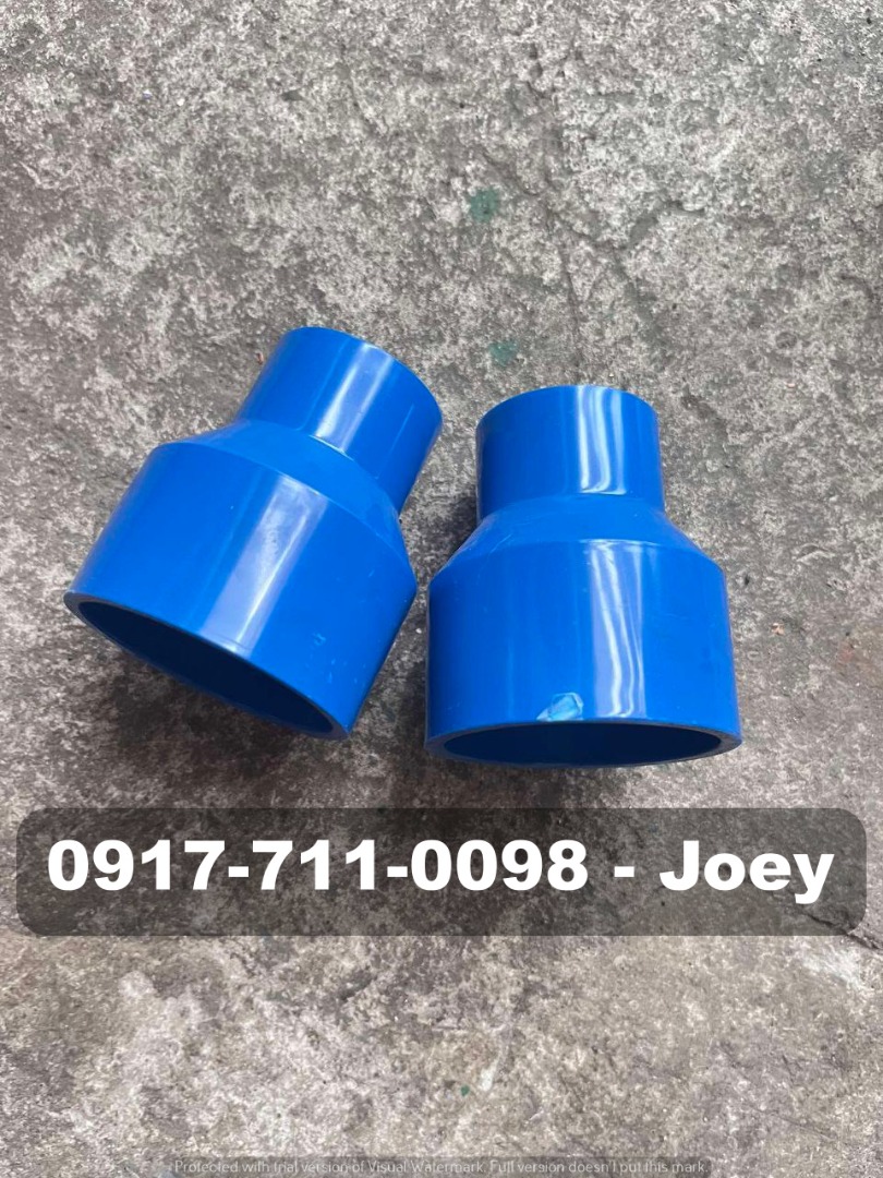 PVC blue bell reducer, Commercial & Industrial, Construction Tools ...