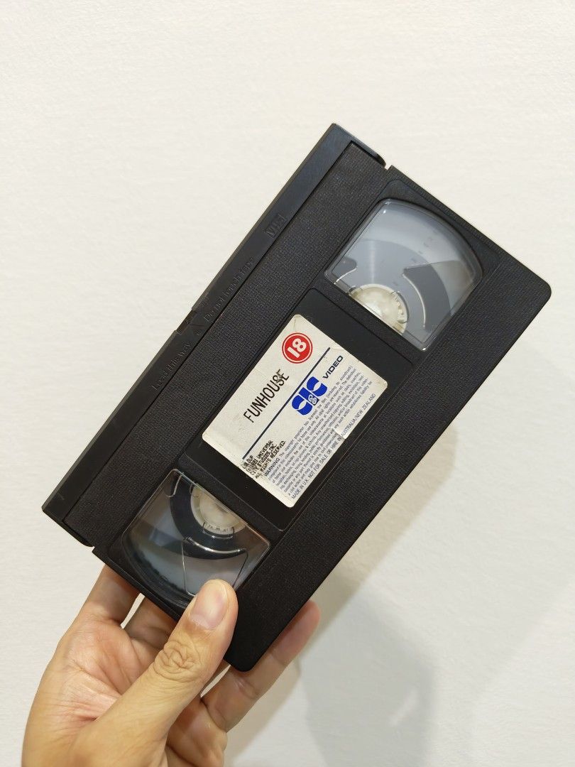 Rare Vhs Funhouse 1981 Tobe Hooper Carnival Of Terror Horror Slasher ...