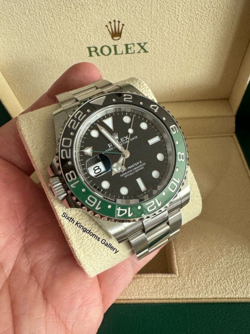 Rolex GMT Master II " Sprite " 40mm 126720VTNR, Luxury, Watches on ...