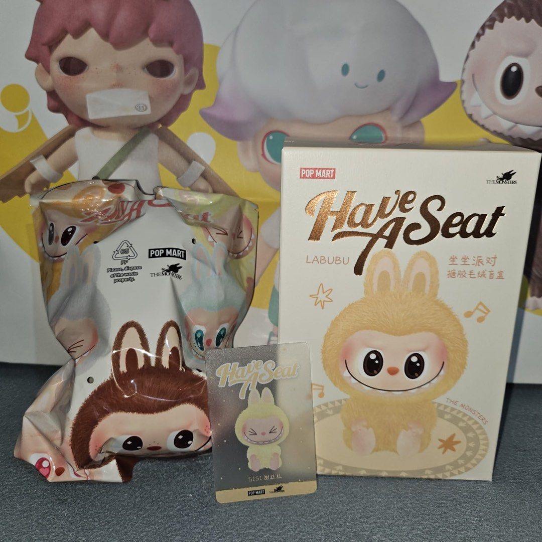 [Selected] Labubu V2 The Monsters Have A Seat Popmart, Toys ...