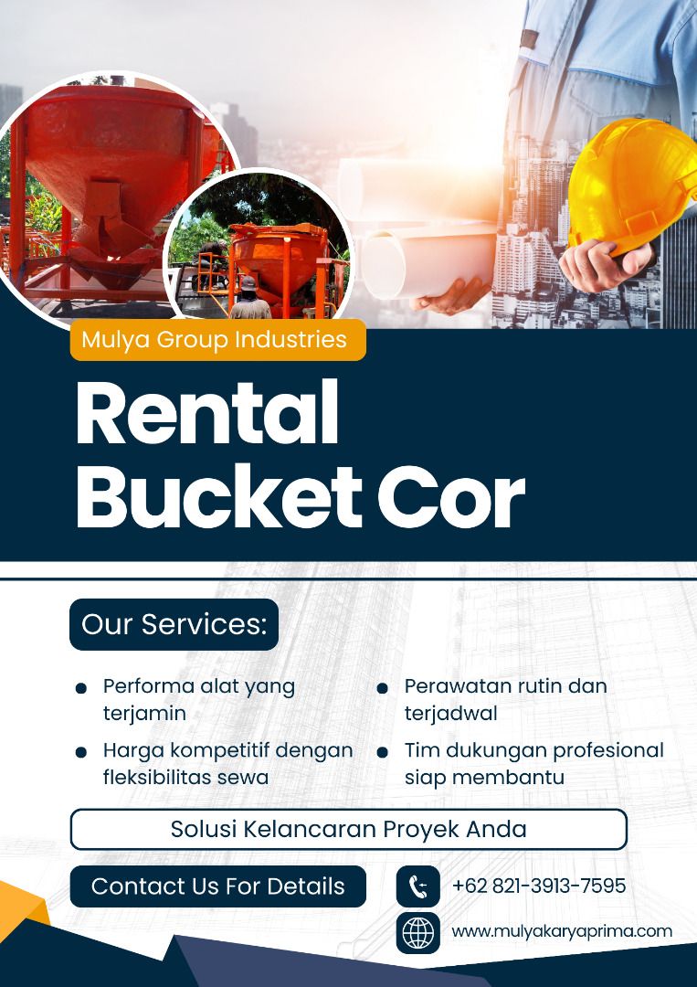 SEWA BUCKET COR/CONCRETE ALAT PROYEK INDONESIA Tanah Bumbu Kalimantan ...