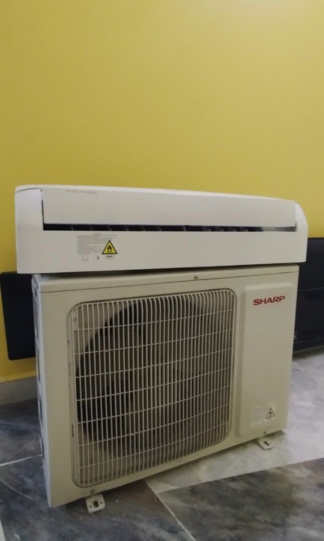 Sharp 1hp Air Cond, TV & Home Appliances, Air Conditioners & Heating on ...