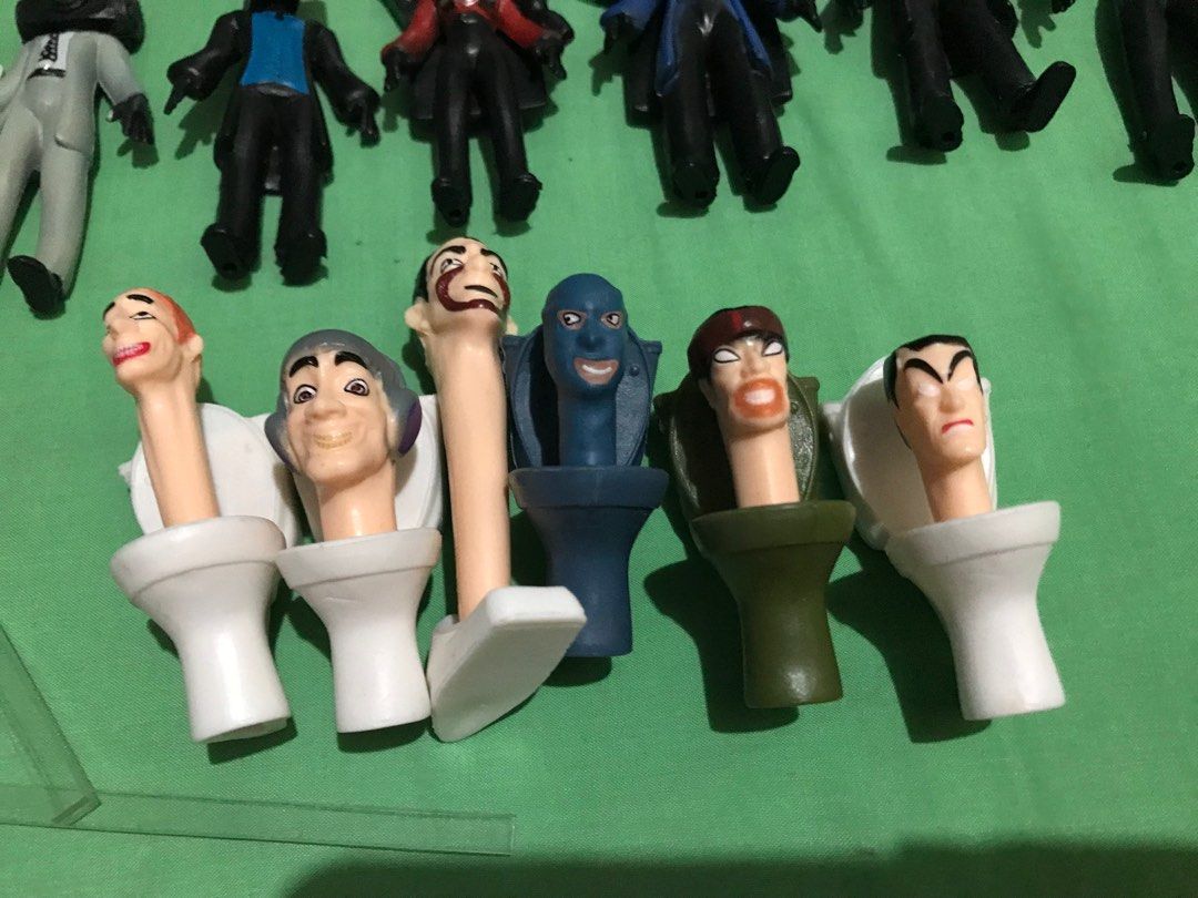 Skibidi Toilet Cake Topper, Hobbies & Toys, Stationary & Craft ...