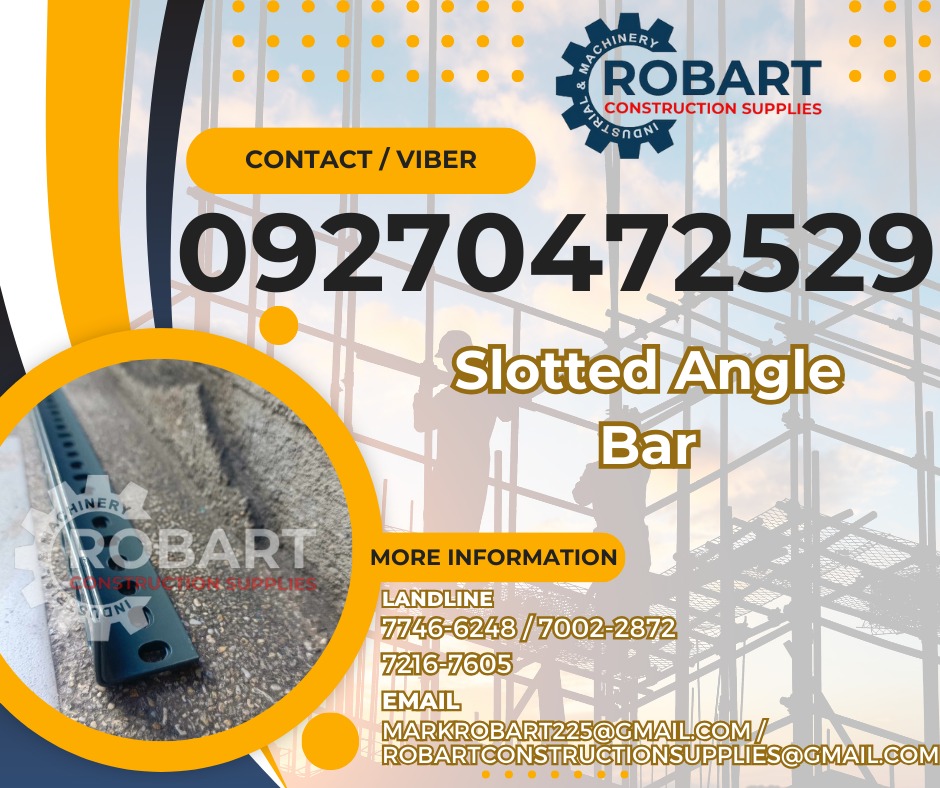 Slotted Angle Bar, Commercial & Industrial, Construction Tools ...