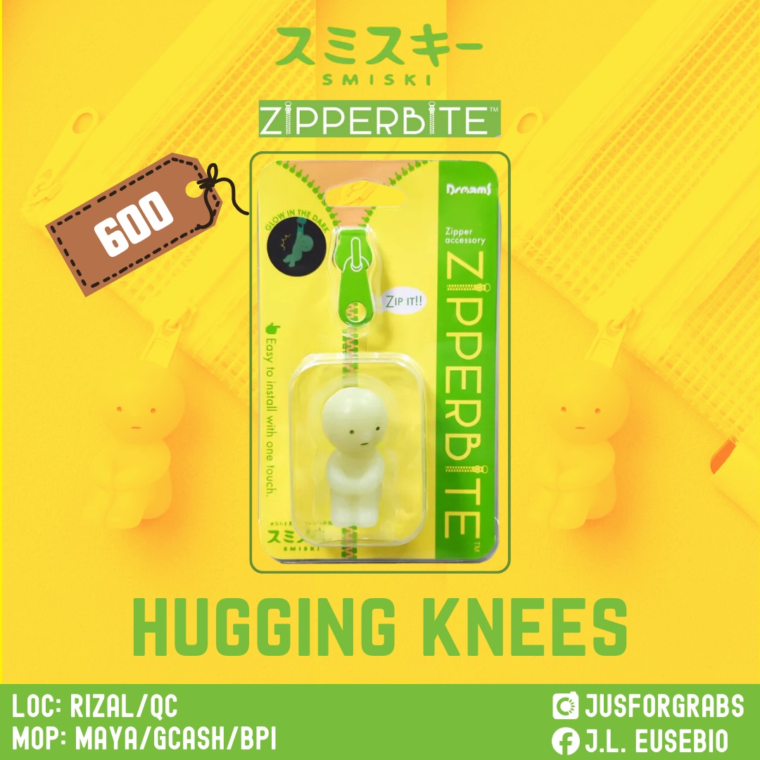 Smiski Zipperbite (Hugging Knees), Hobbies & Toys, Toys & Games on ...
