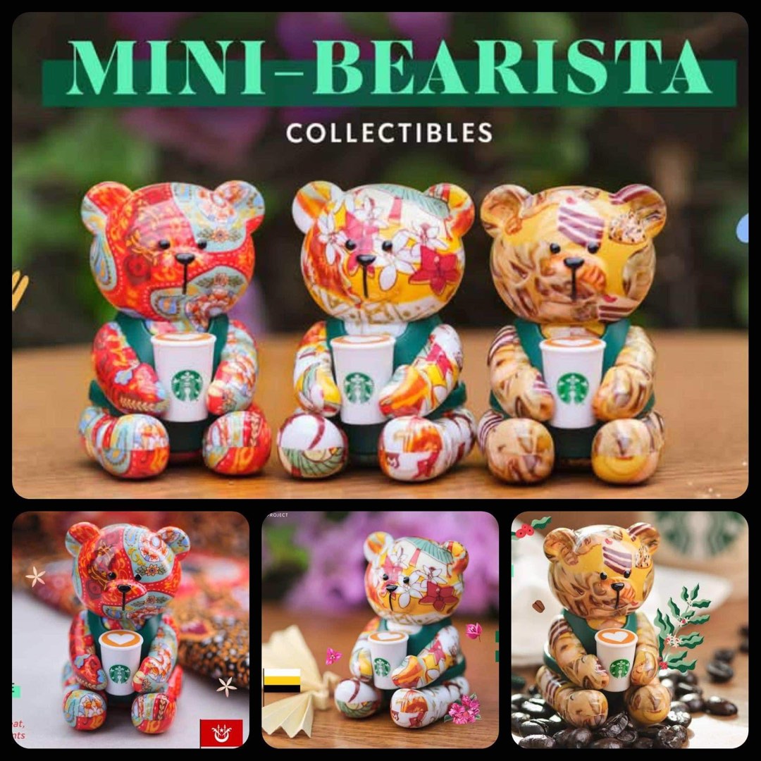 Starbucks Bearista, Hobbies & Toys, Toys & Games on Carousell