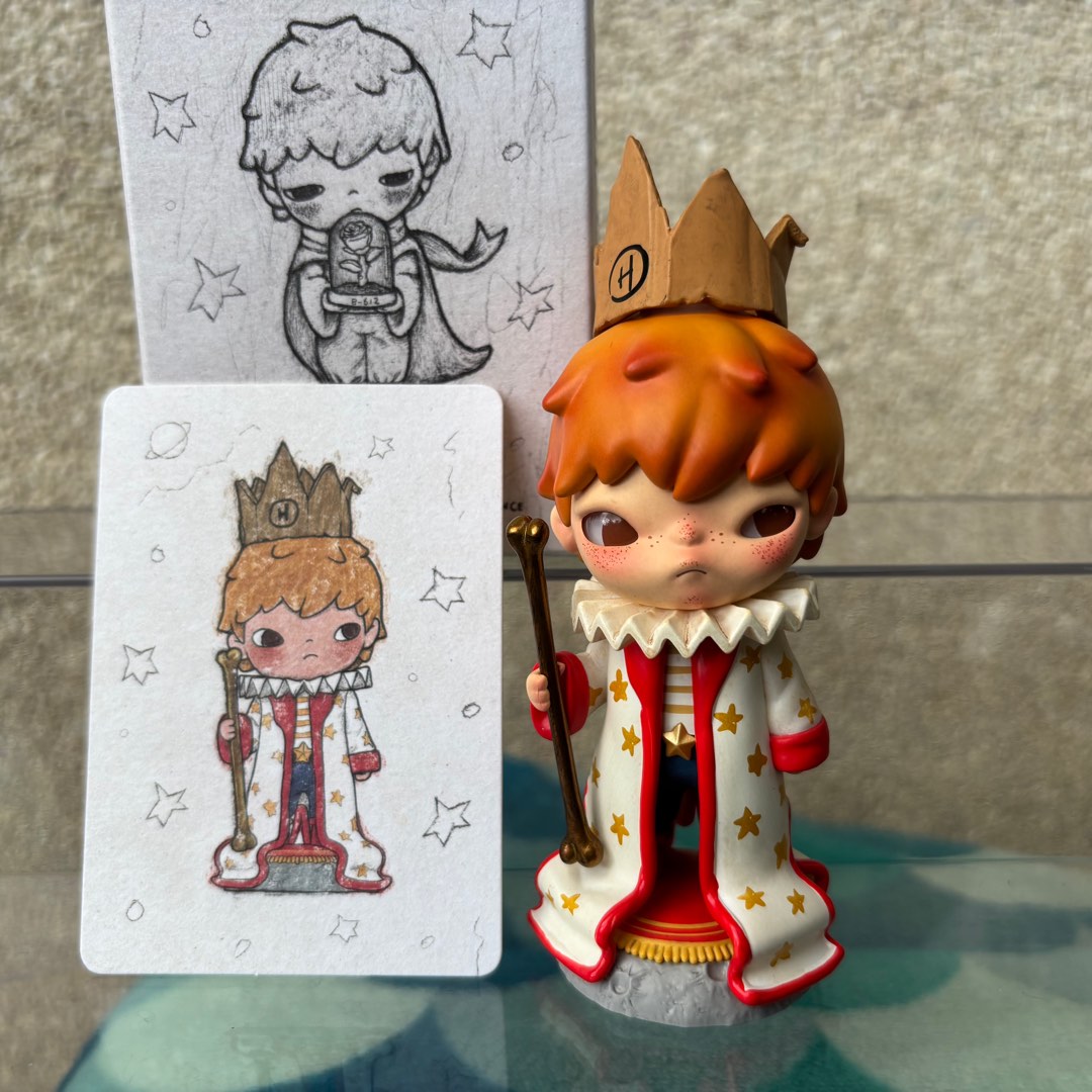 The King - Pop Mart Hirono Le Petit Prince, Hobbies & Toys, Toys ...