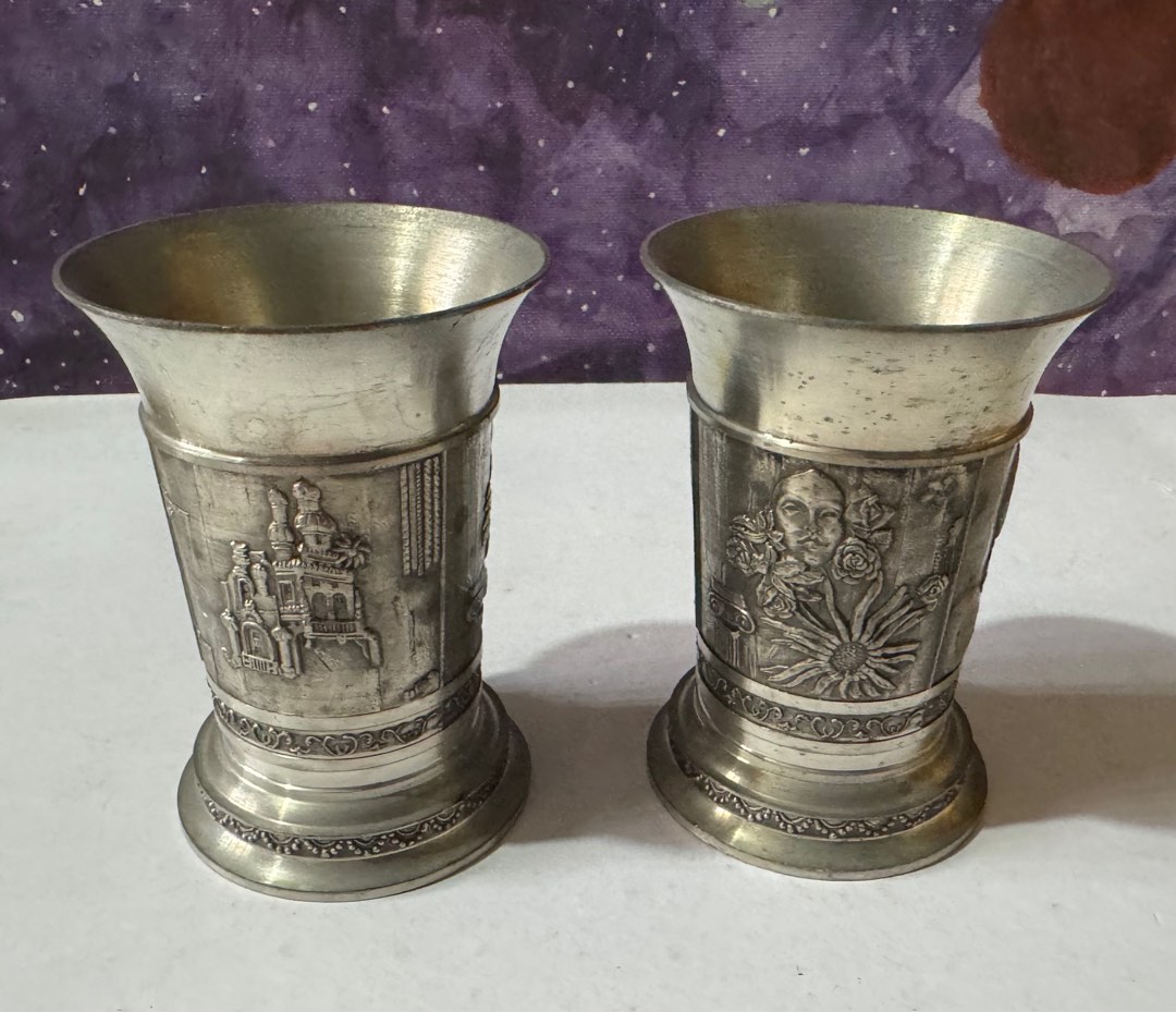 The Plaza Hotel Pewter Cups, Furniture & Home Living, Kitchenware ...