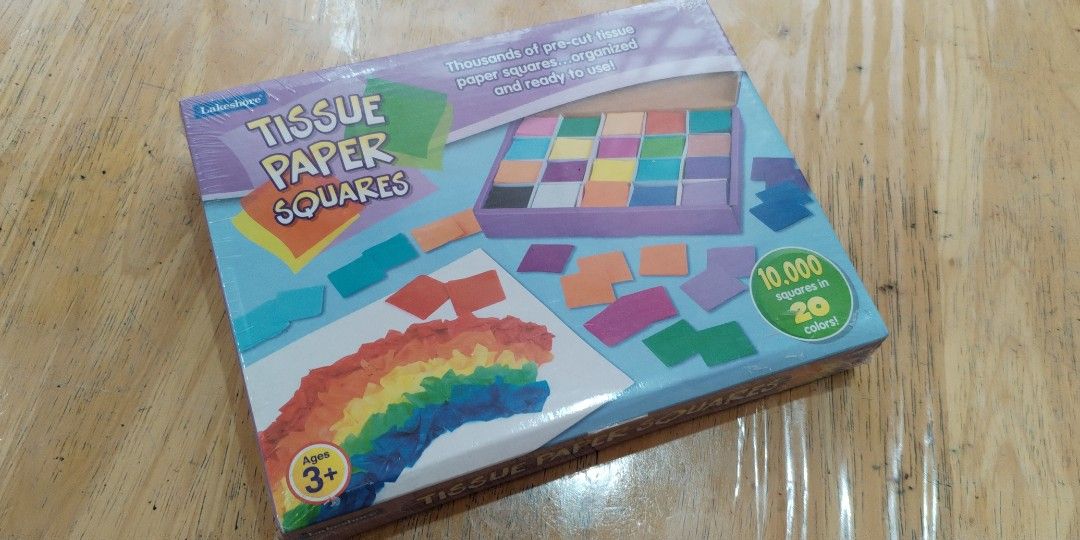 Tissue Paper Squares, Hobbies & Toys, Stationery & Craft, Craft ...
