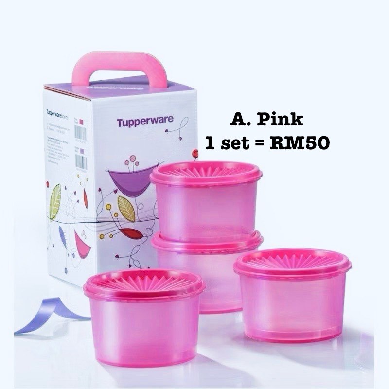 Tupperware Mini Deco Canister (600ml), Furniture & Home Living ...