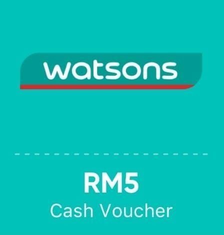 Watsons RM5 e-voucher, Tickets & Vouchers, Vouchers on Carousell