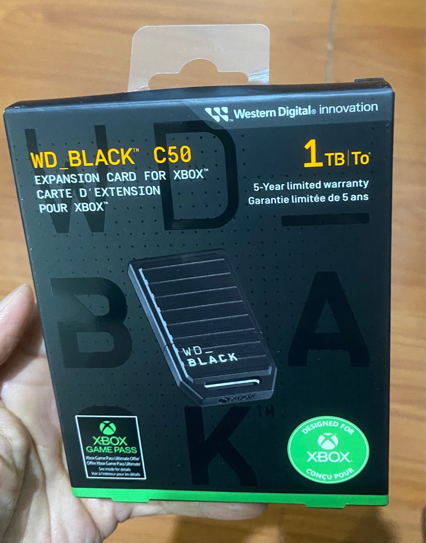 WD Black C50 1TB Expansion Card for Xbox Series X/S (Brand New and ...