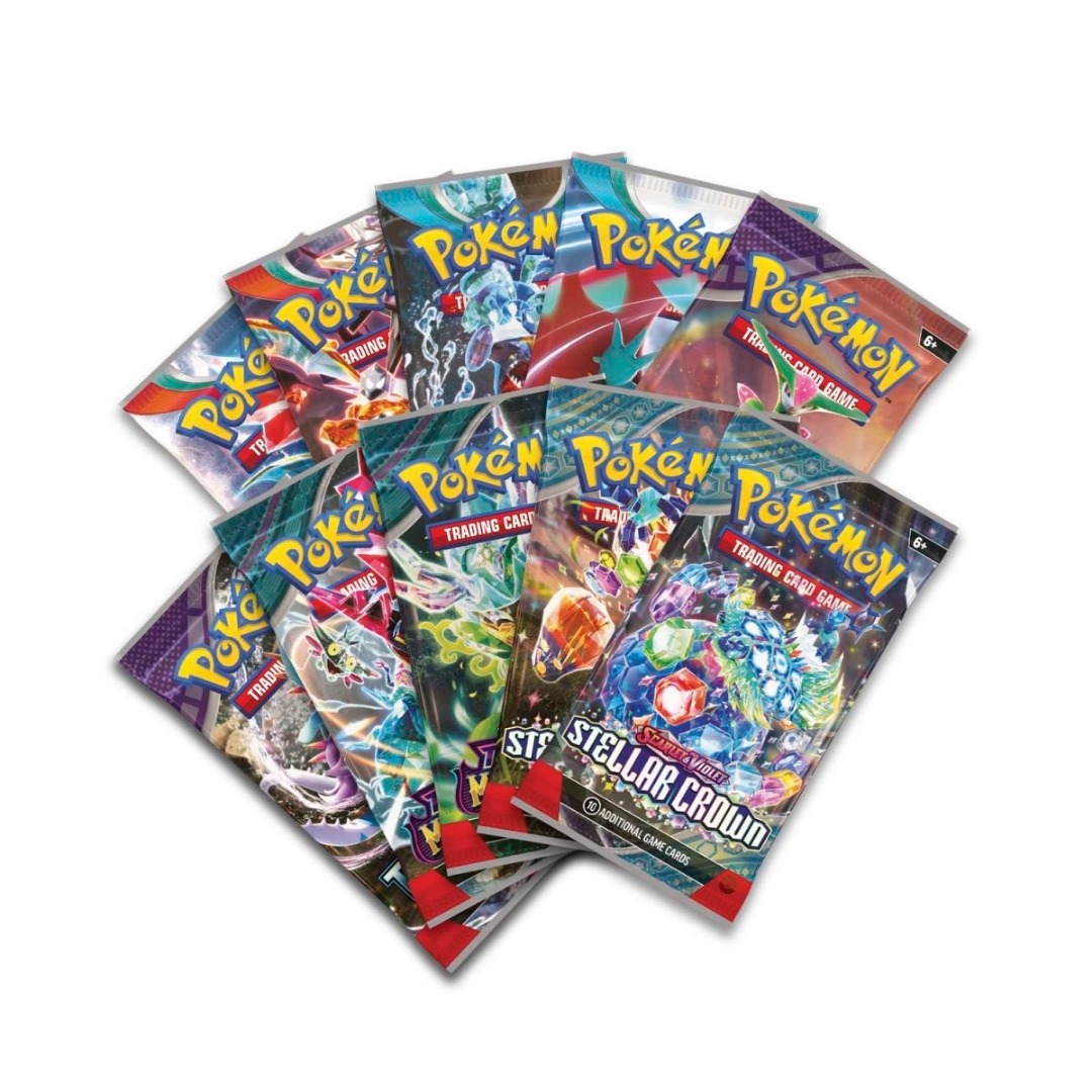 10 x Pokemon TCG Packs 100% Unflitered from Charizard ex Super Premium ...