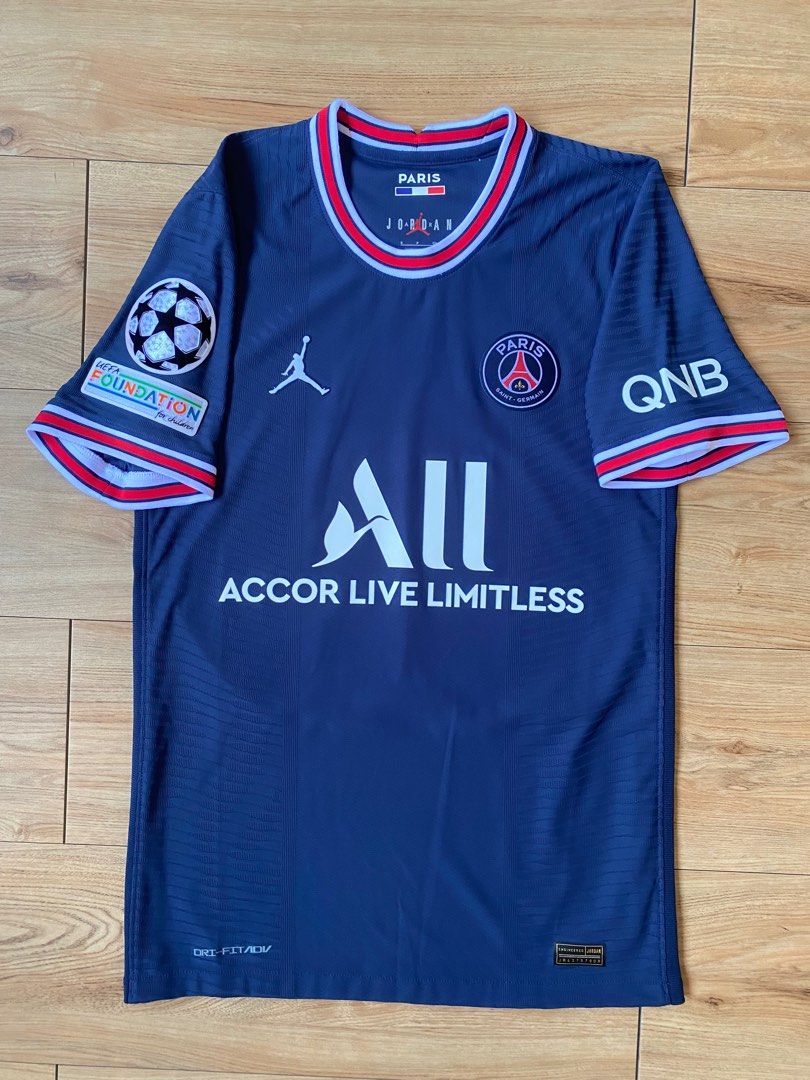2021/22 PSG Player Issue UCL Home Kit @MESSI #10 (100% Original), Men's Fashion, Activewear on ...