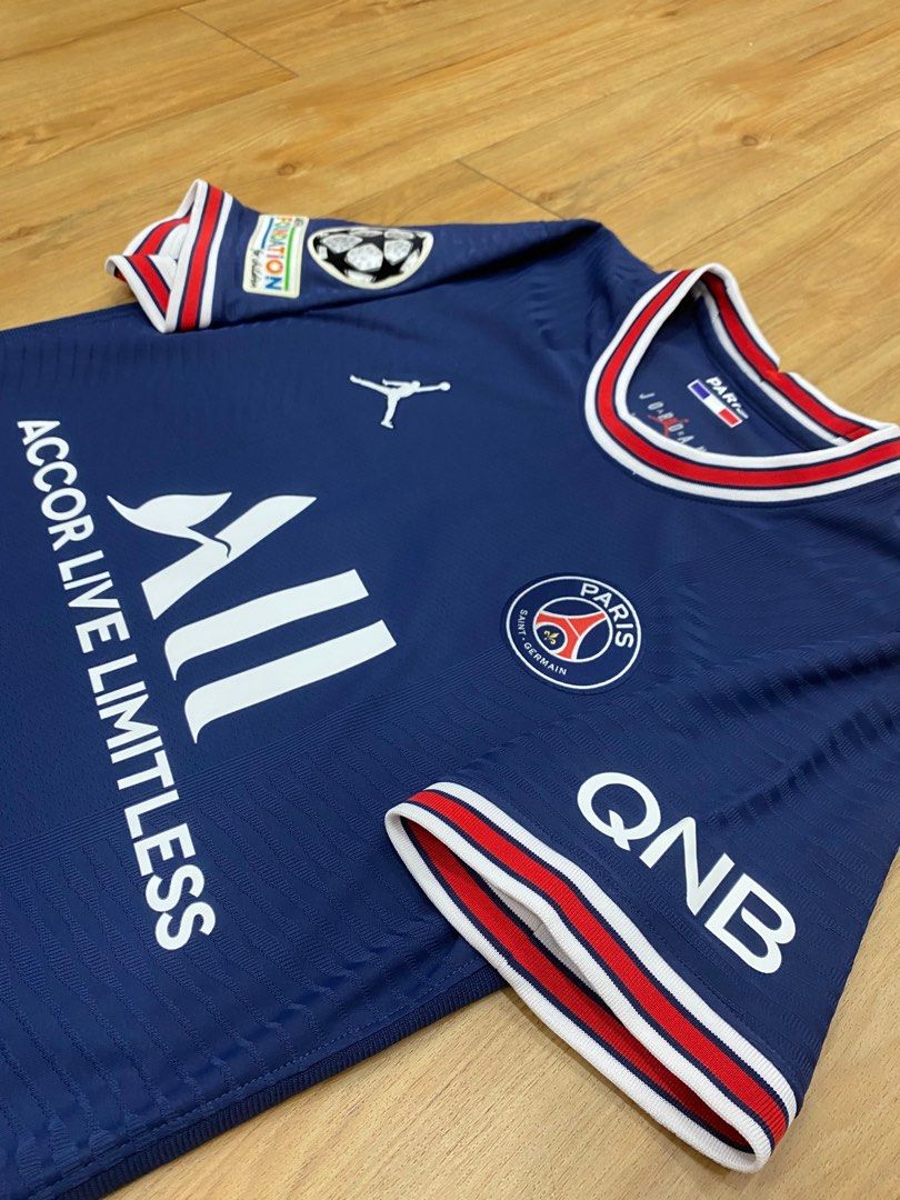 2021/22 PSG Player Issue UCL Home Kit @MESSI #10 (100% Original), Men's Fashion, Activewear on ...