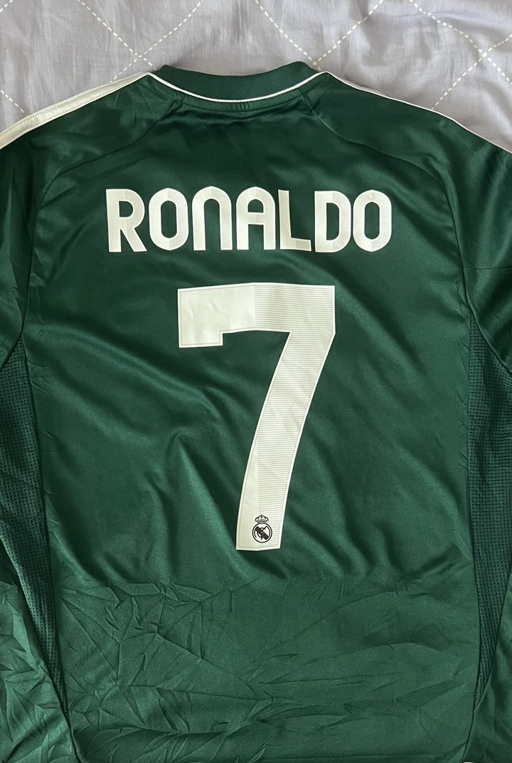 #7 CR7 Cristiano Ronaldo Real Madrid 2012-13 Third soccer/football ...