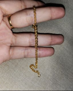 Rantai Tangan Gajah emas 916, Women's Fashion, Jewelry & Organisers ...
