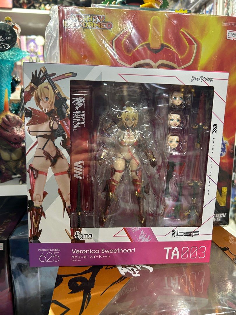 全新 行版 Max Factory FREEing Figma 維羅妮卡 BUNNY SUIT PLANNING 甜心 625 GSC 限定販售 Veronica Sweetheart 繪師 ...