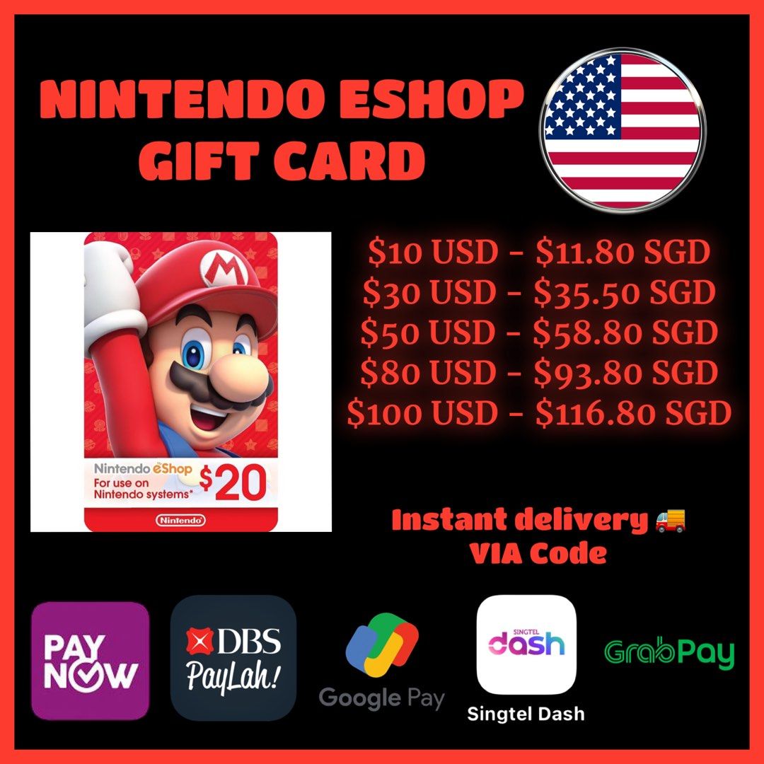 Nintendo shopping eShop 30 cultural Gift