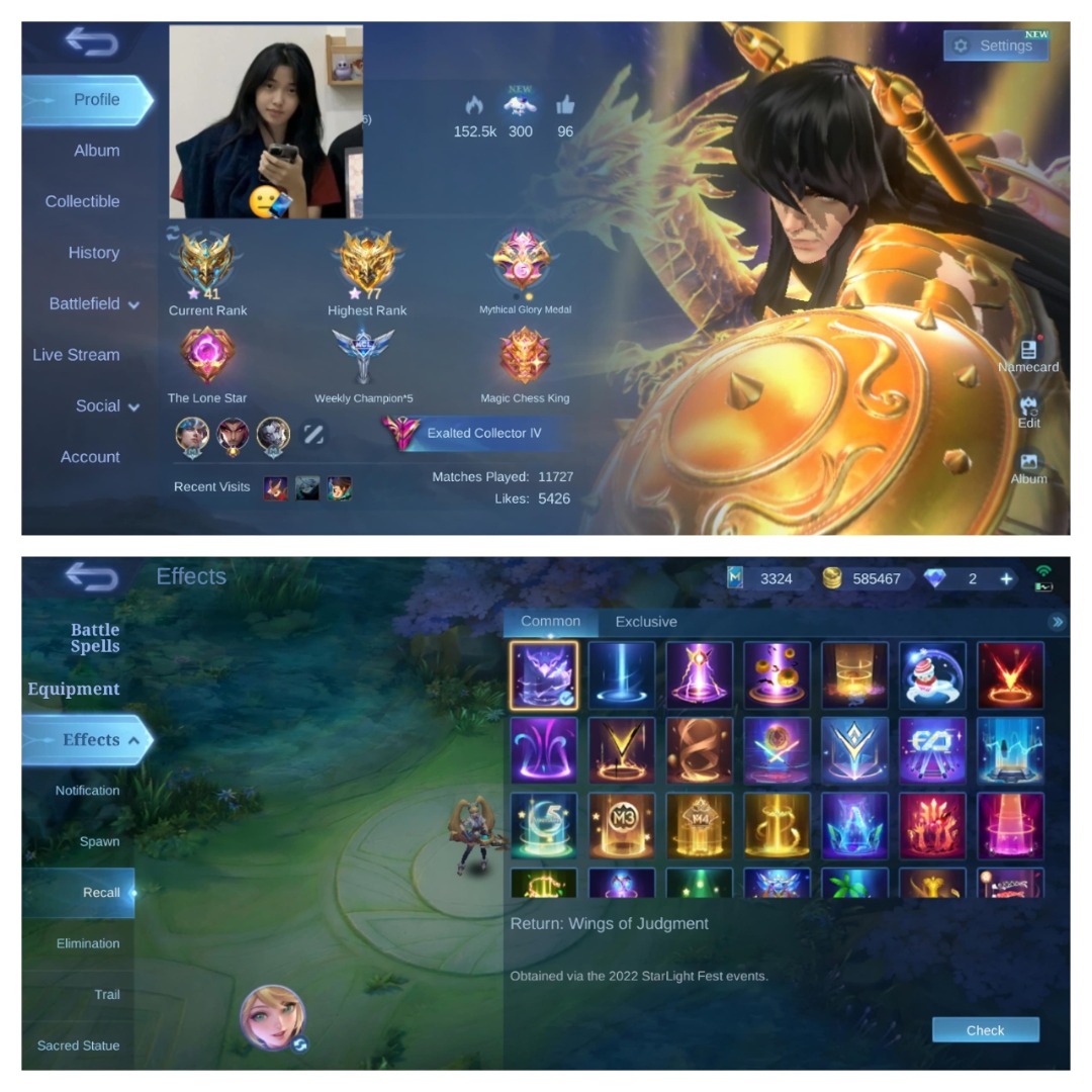 ACC MLBB, Video Gaming, Video Games, Others on Carousell