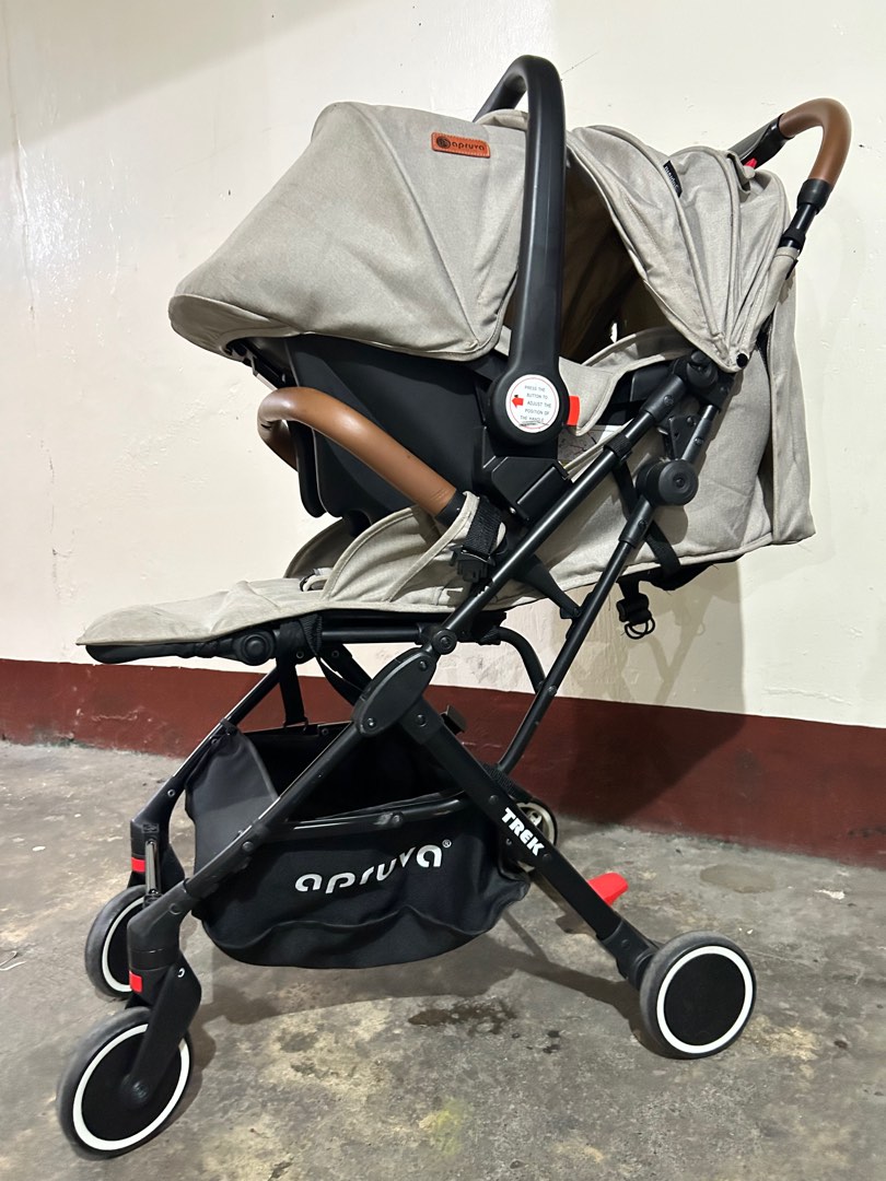Apruva stroller with infant car seat, Babies & Kids, Going Out ...