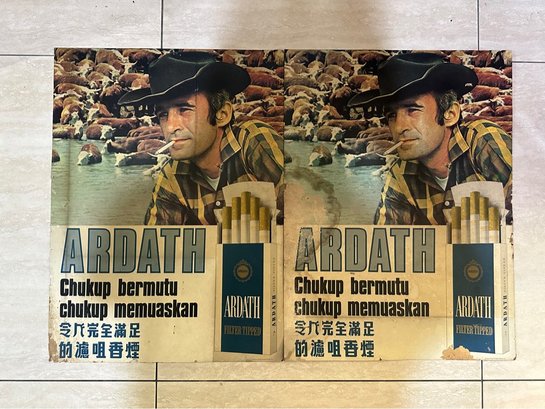 Ardath Rokok poster lama, Hobbies & Toys, Collectibles & Memorabilia ...