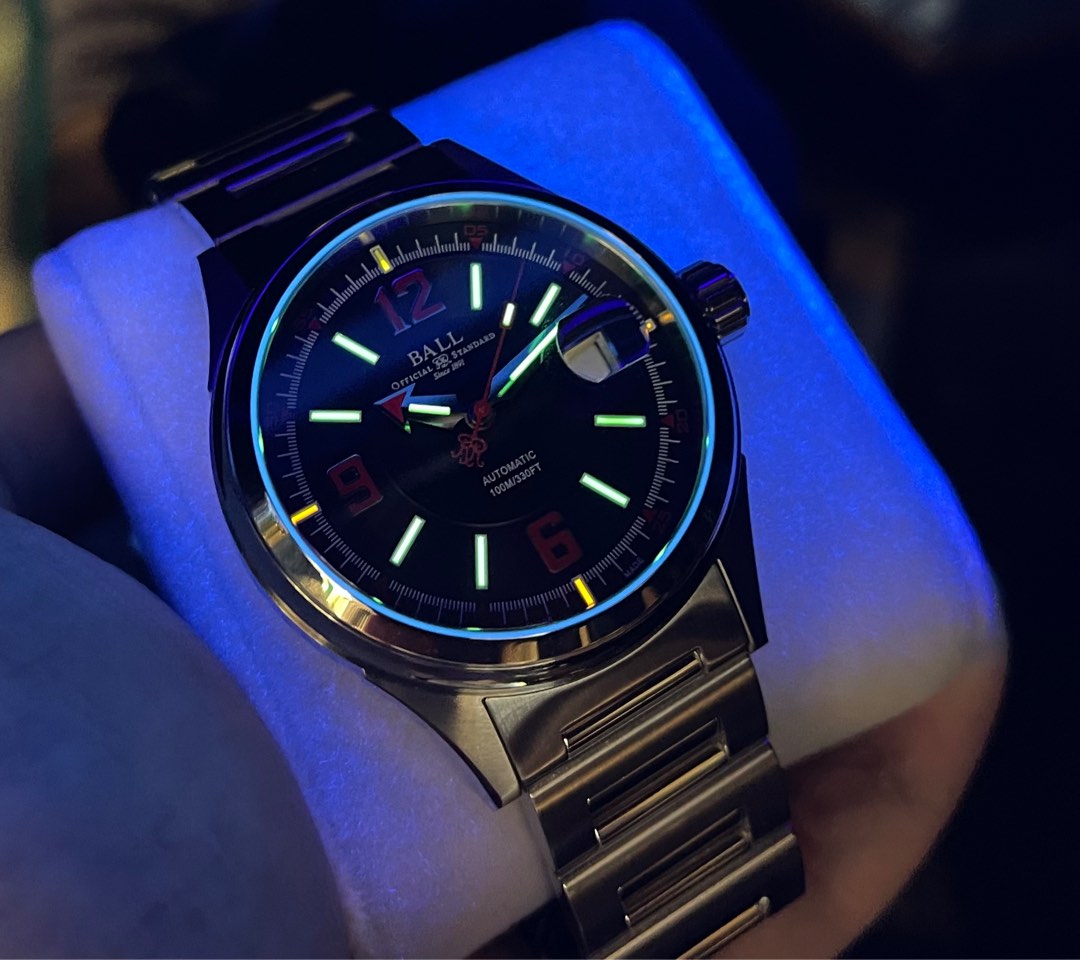 BALL WATCH FIREMAN RACER 40MM NM2088C-S2J-BKRD, Luxury, Watches on ...