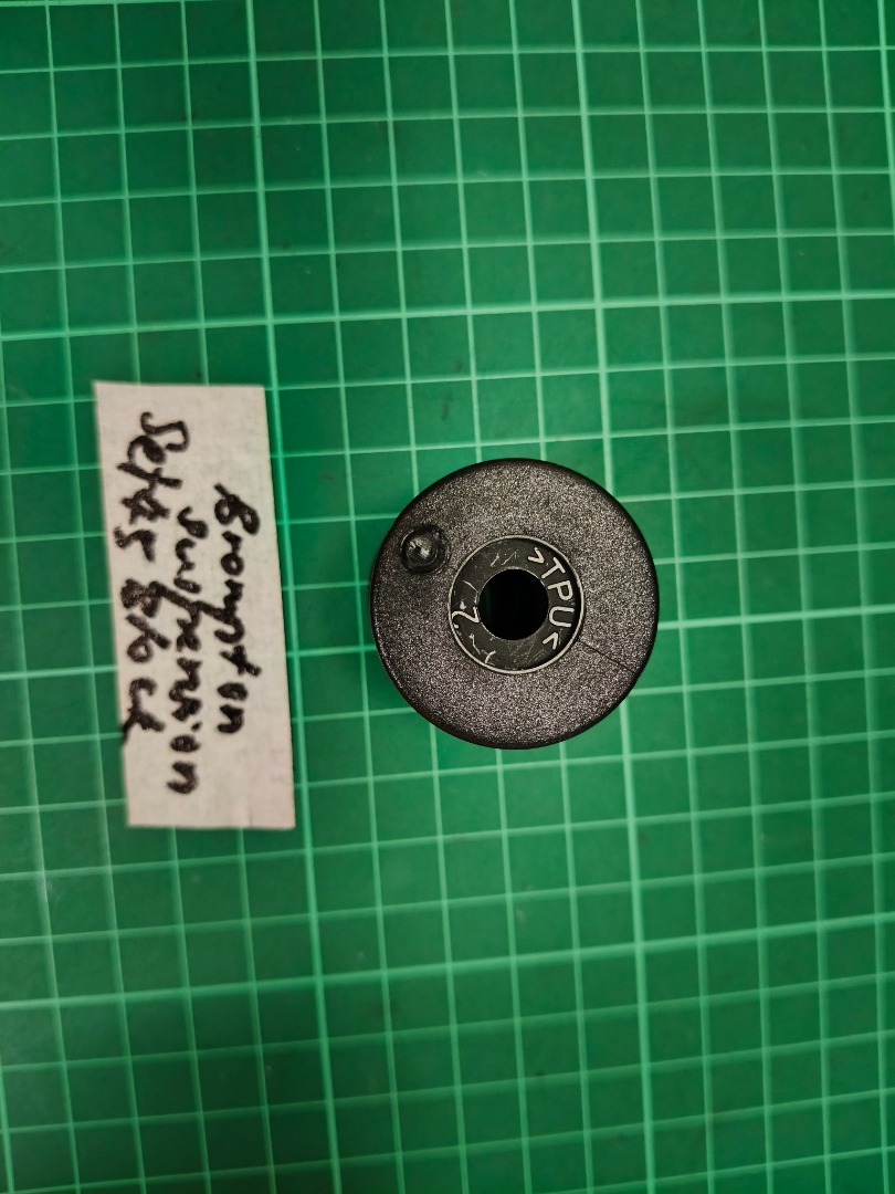 Brompton suspension rubber block taken off from brand new brompton ...