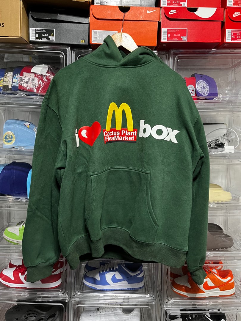 Cactus Plant Flea Market x McDonalds Heavyweight Boxy Hoodie, Men's ...